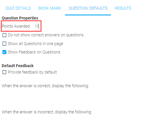 Setting Up Quiz Questions for Assessments