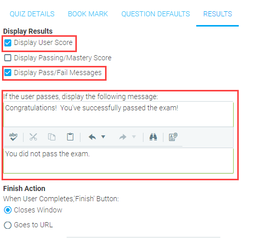 Setting Up Quiz Questions for Assessments
