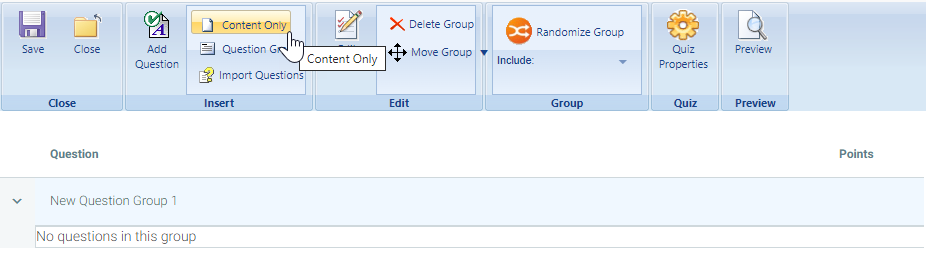 Setting Up Quiz Questions for Assessments
